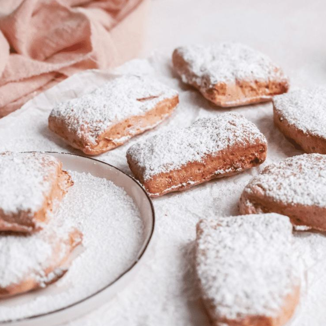 Air Fryer Pumpkin Beignets - Fork To Spoon