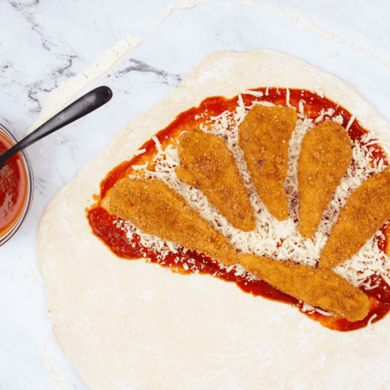 Air Fryer Chicken Parmesan Calzone - Fork To Spoon