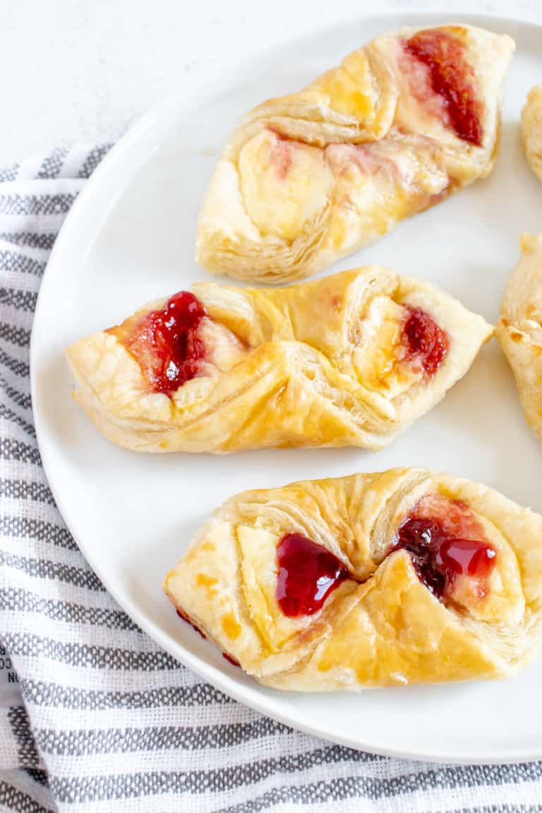 Air Fryer Puff Pastry Danish - Fork To Spoon