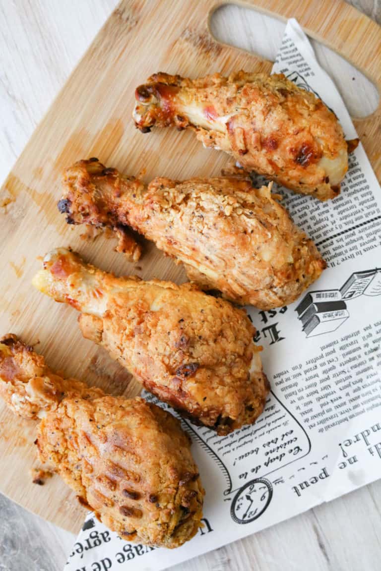 Ninja Foodi Fried Chicken - Fork To Spoon