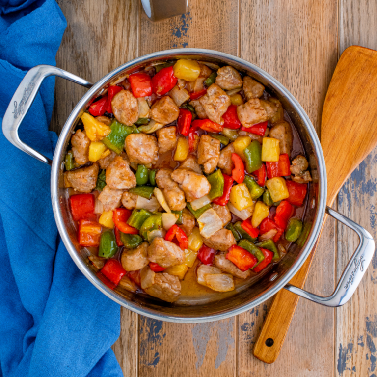 Air Fryer Sweet and Sour Pork - Fork To Spoon