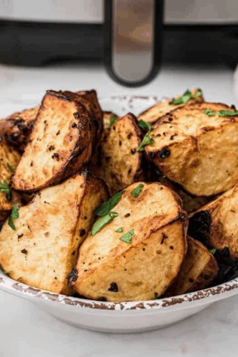 Easy Ninja Foodi Red Potatoes - Fork To Spoon