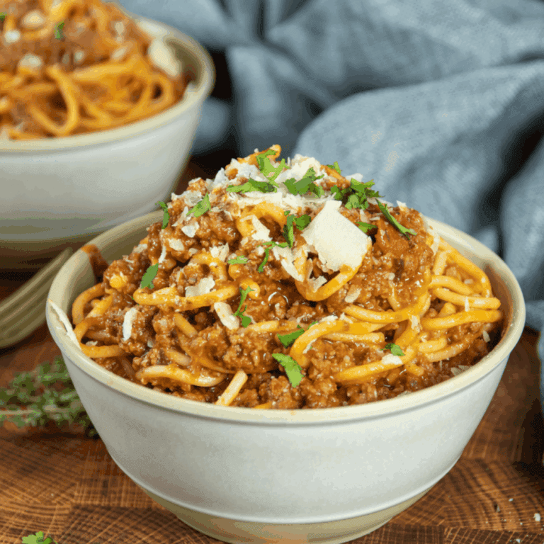 Quick and Easy Ninja Foodi Spaghetti - Fork To Spoon