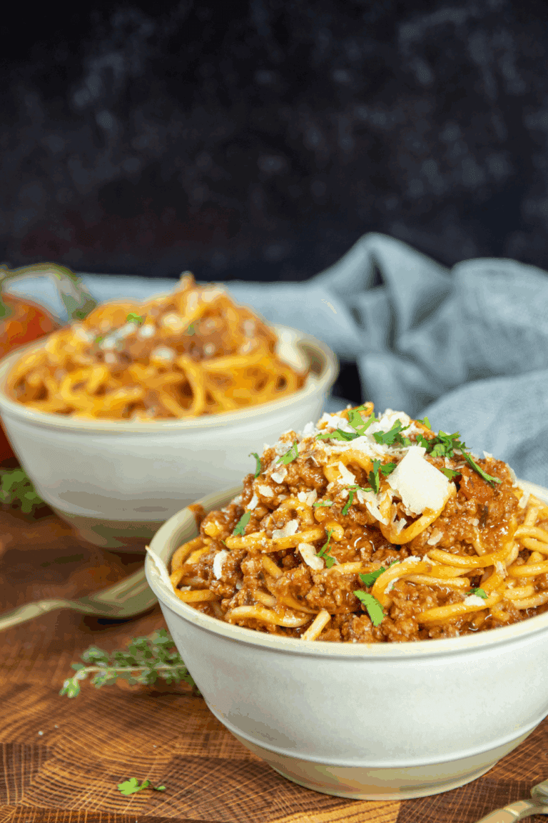 Quick and Easy Ninja Foodi Spaghetti - Fork To Spoon