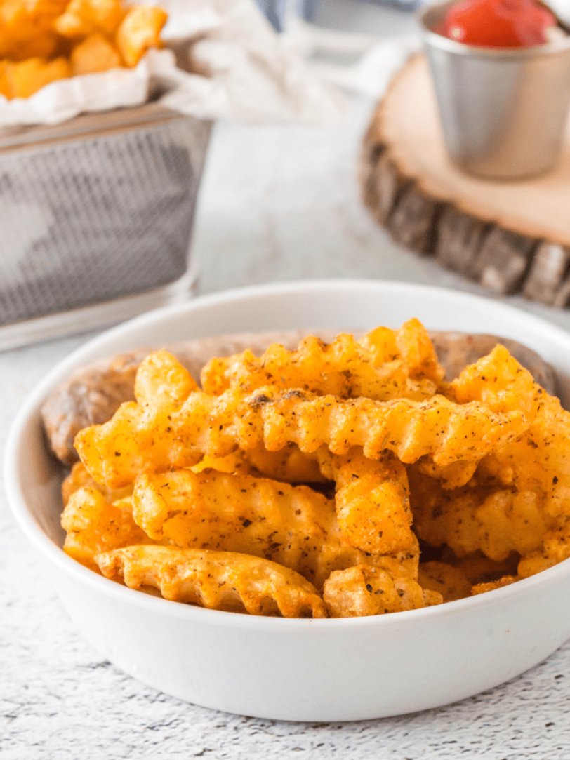 Air Fryer Seasoned French Fries - Fork To Spoon