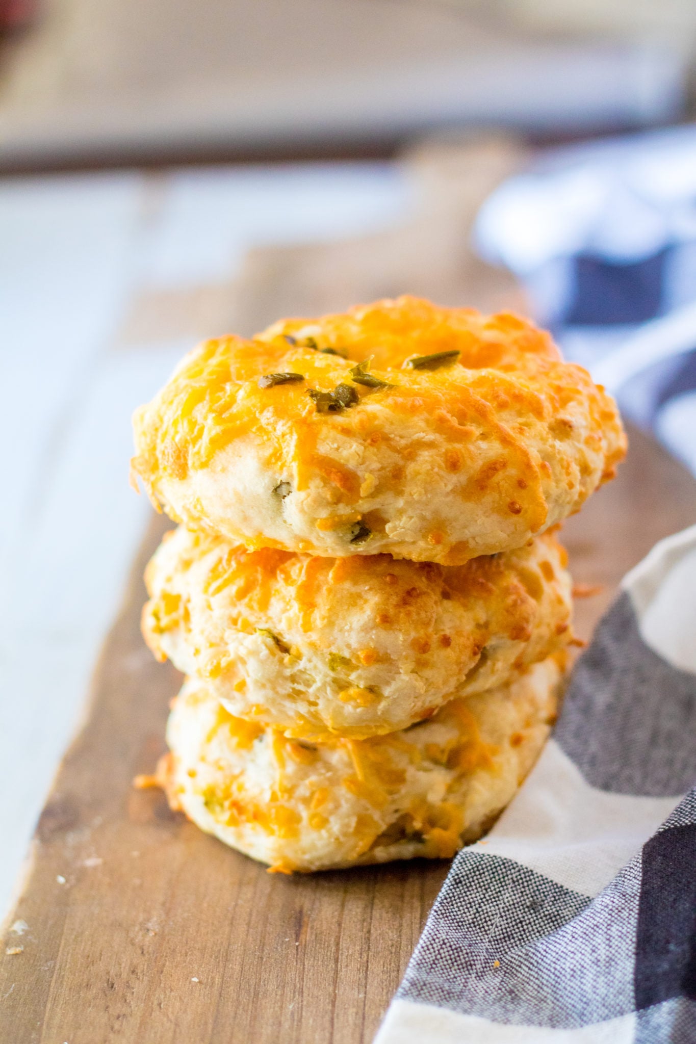 Air Fryer Keto Jalapeno Cheddar Bagels - Fork To Spoon