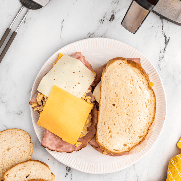 Air Fryer Moons Over My Hammy (Denny’s Copycat) - Fork To Spoon
