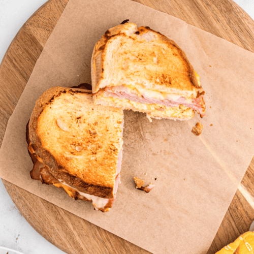 Air Fryer Moons Over My Hammy (Denny’s Copycat) - Fork To Spoon