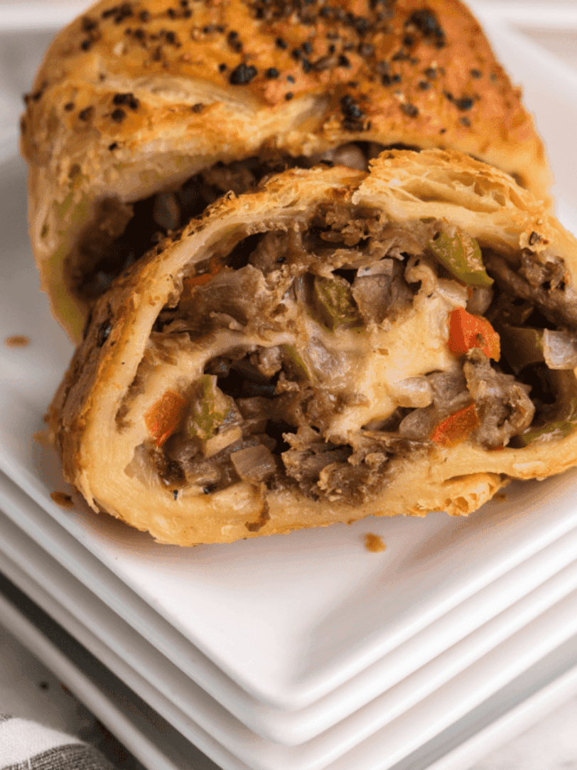 Easy Air Fryer Italian Cold Cut Stromboli - Fork To Spoon