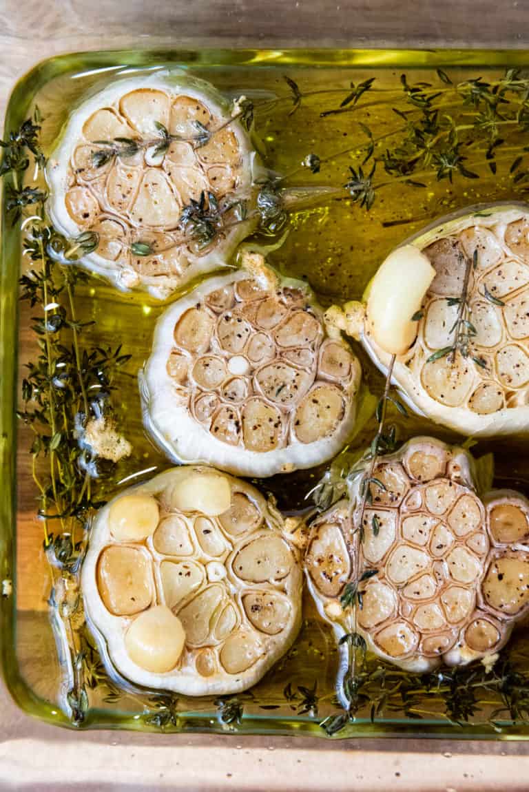 Air Fryer Garlic Confit - Fork To Spoon