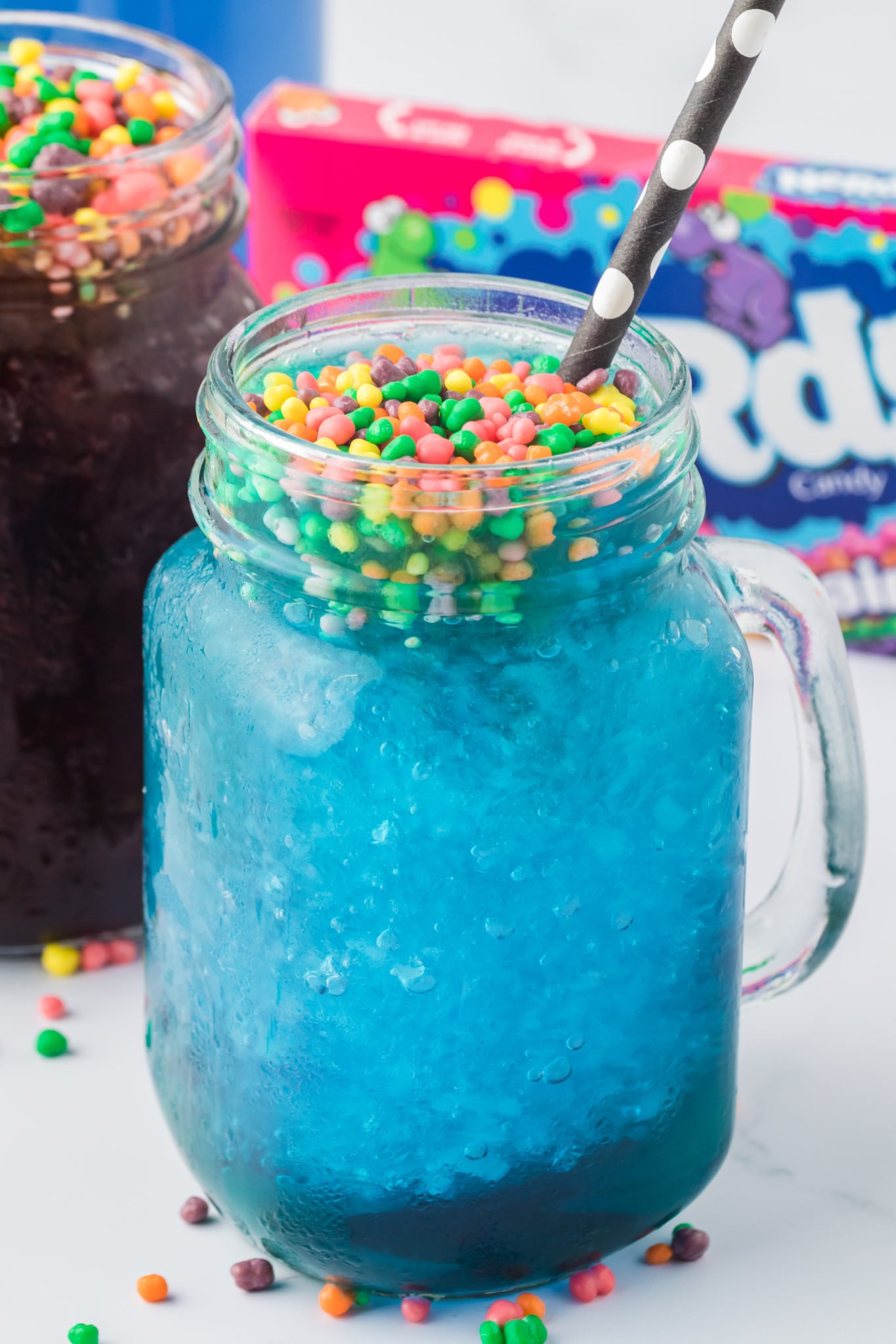 Ninja Creami Copycat Sonic Nerds Slushes - Fork To Spoon