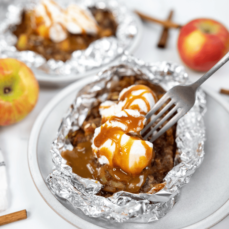 Blackstone Apple Cobbler - Fork To Spoon