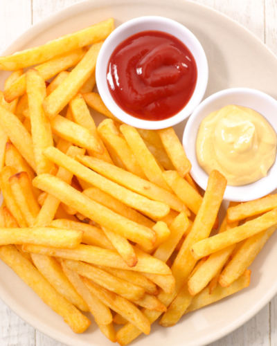 Air Fryer Bananas Foster French Toast - Fork To Spoon