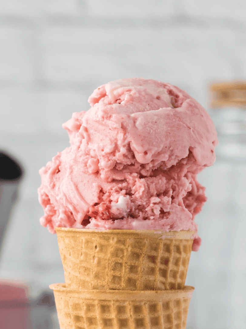 Copycat Ninja Creami Blue Bell Vanilla Ice Cream Recipe - Fork To Spoon