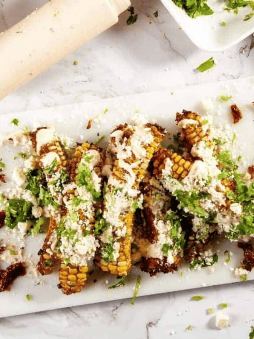 Air Fryer Corn Ribs - Fork To Spoon