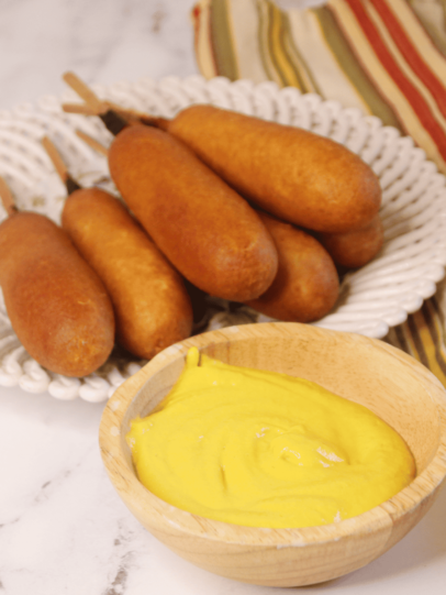 Air Fryer State Fair Frozen Corn Dogs - Fork To Spoon