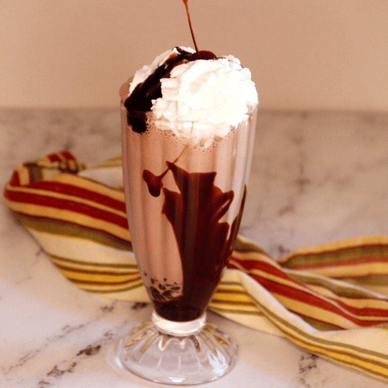 Ninja Creami Chocolate Milkshake - Fork To Spoon