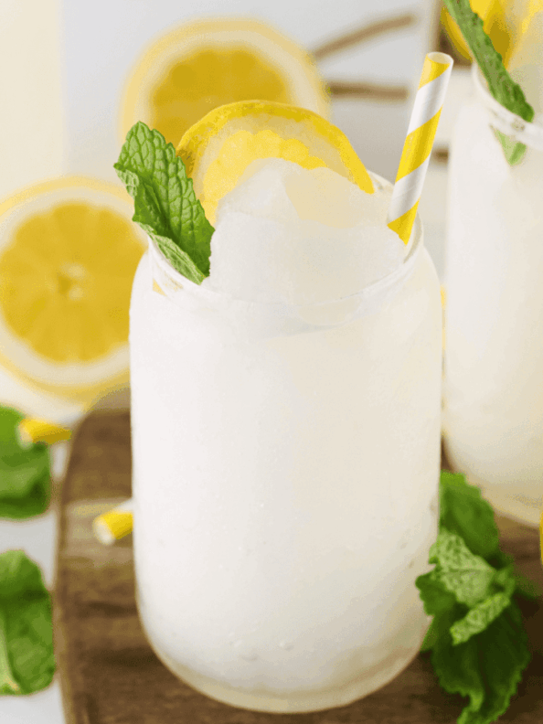 Ninja Slushi Lemonade Slushi - Fork To Spoon