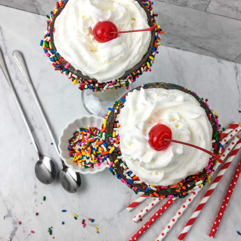 Ninja Creami Vanilla Milkshake - Fork To Spoon