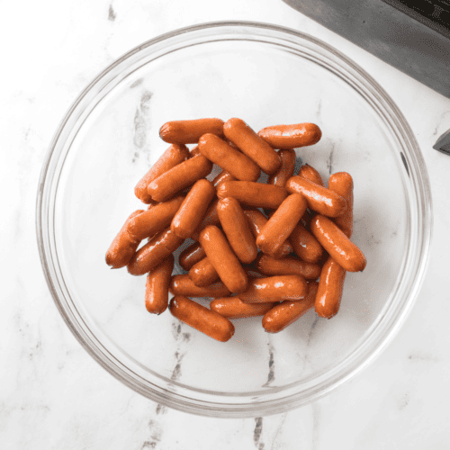 Air Fryer Cocktail Franks - Fork To Spoon
