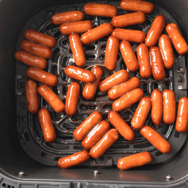 Air Fryer Cocktail Franks - Fork To Spoon