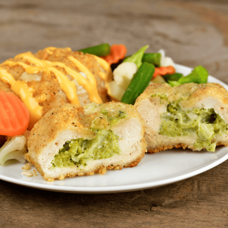 Air Fryer Real Good Stuffed Chicken - Fork To Spoon