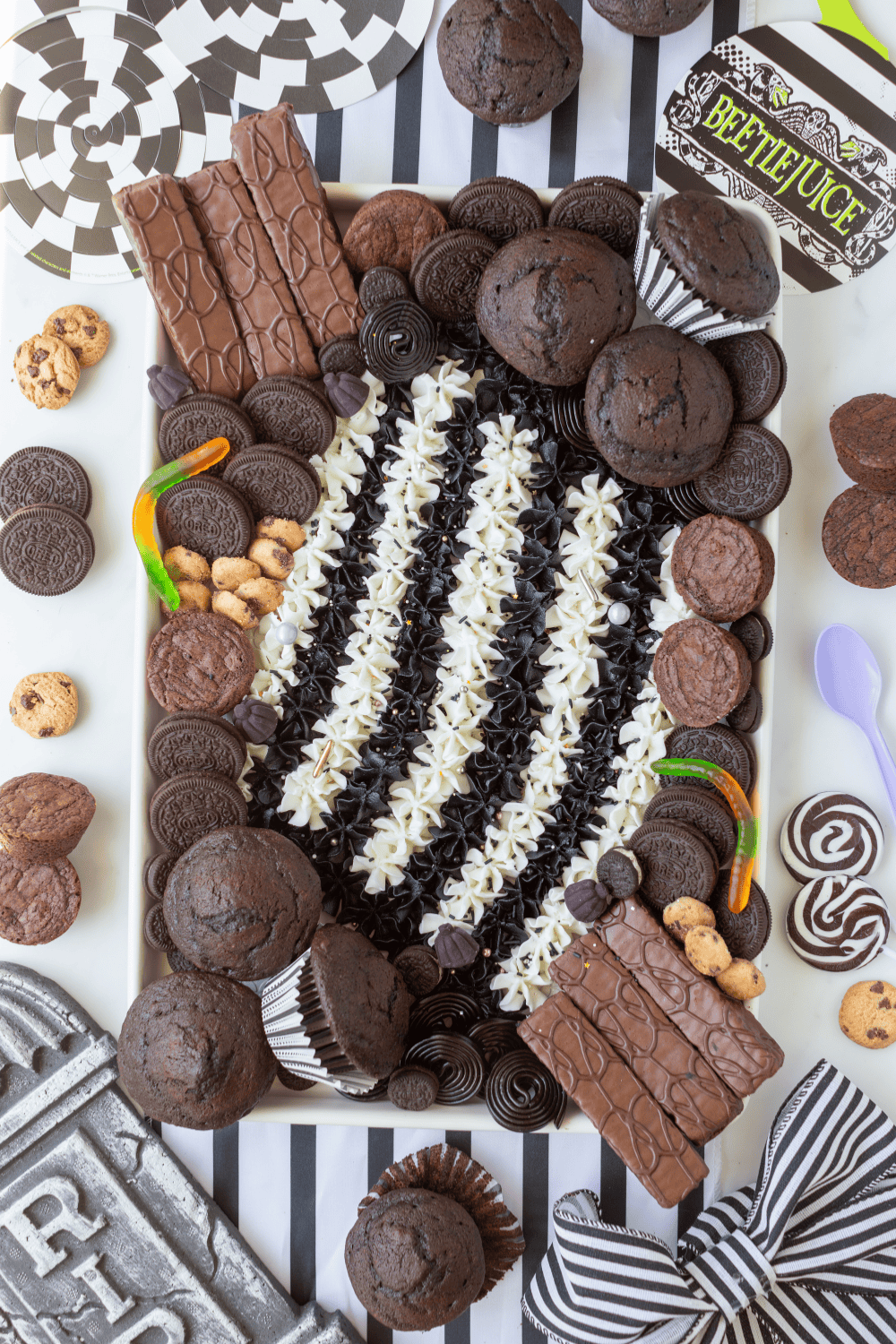 Beetlejuice Buttercream Board - Fork To Spoon