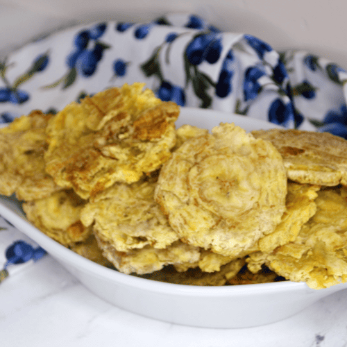 Air Fryer Frozen Tostones - Fork To Spoon