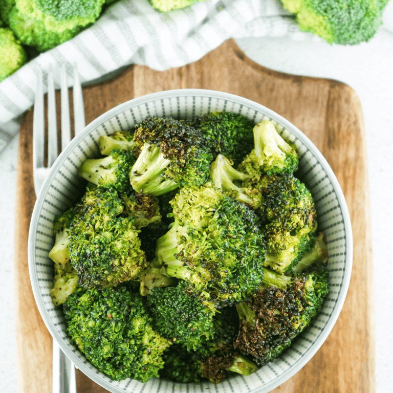 Air Fryer Broccoli With Ranch Seasoning - Fork To Spoon