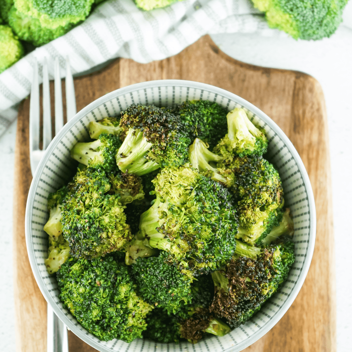 How To Cut Broccoli - Fork To Spoon