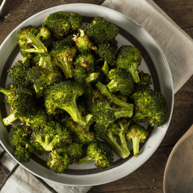 Air Fryer Broccoli With Ranch Seasoning - Fork To Spoon