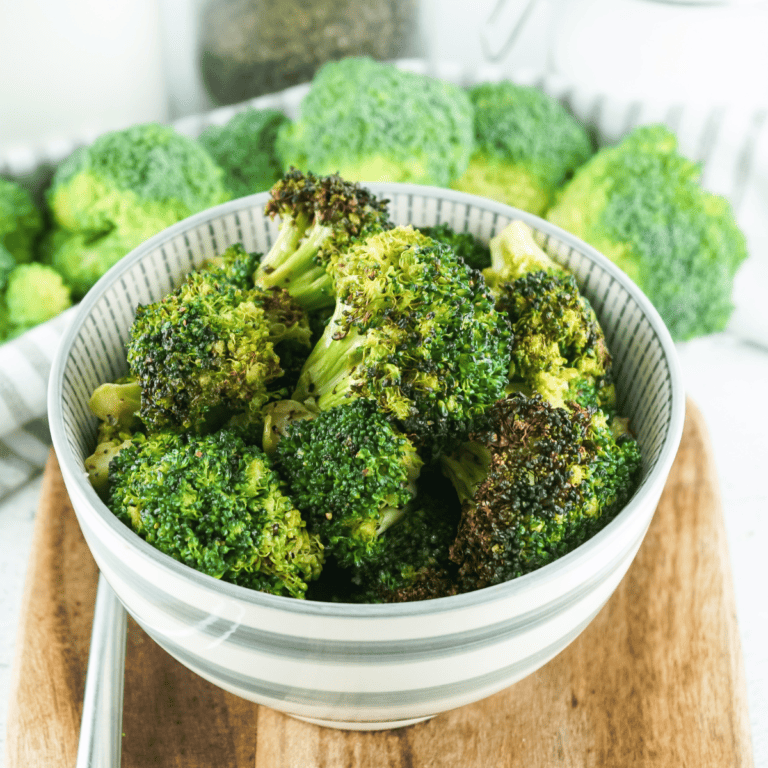 Air Fryer Broccoli With Ranch Seasoning - Fork To Spoon