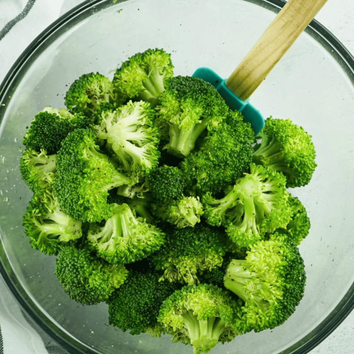 Air Fryer Broccoli With Ranch Seasoning - Fork To Spoon