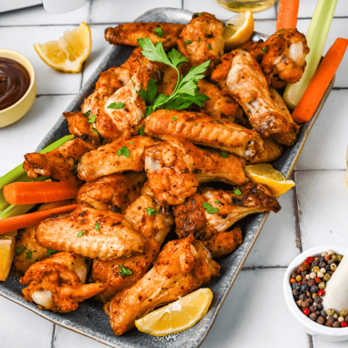 Air Fryer Copycat Buffalo Wild Wings General Tso Wings - Fork To Spoon