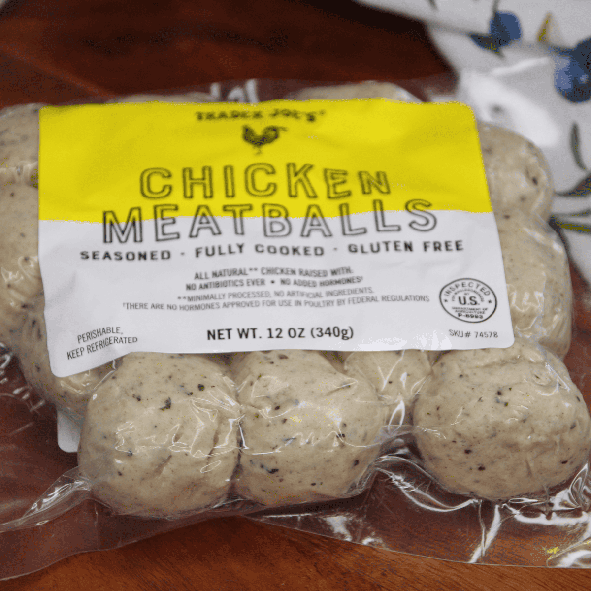 Air Fryer Trader Joe's Chicken Meatballs - Fork To Spoon