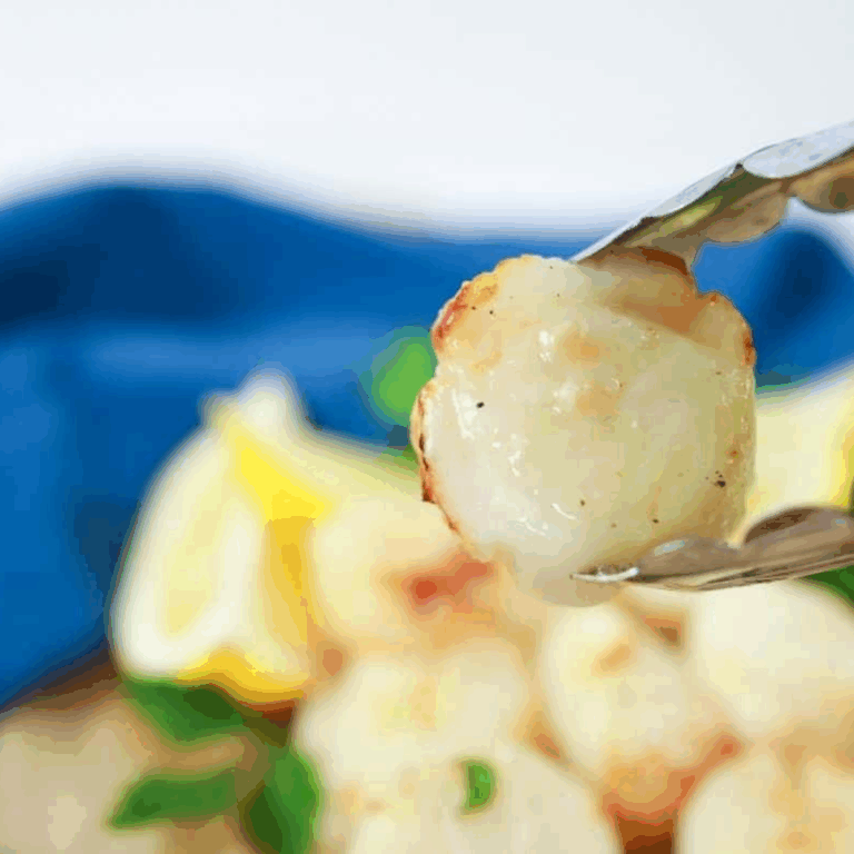 Easy Air Fryer Frozen Scallops Recipe - Fork To Spoon