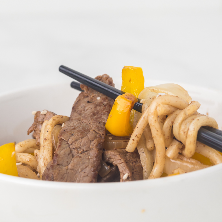 Blackstone Steak Udon - Fork To Spoon