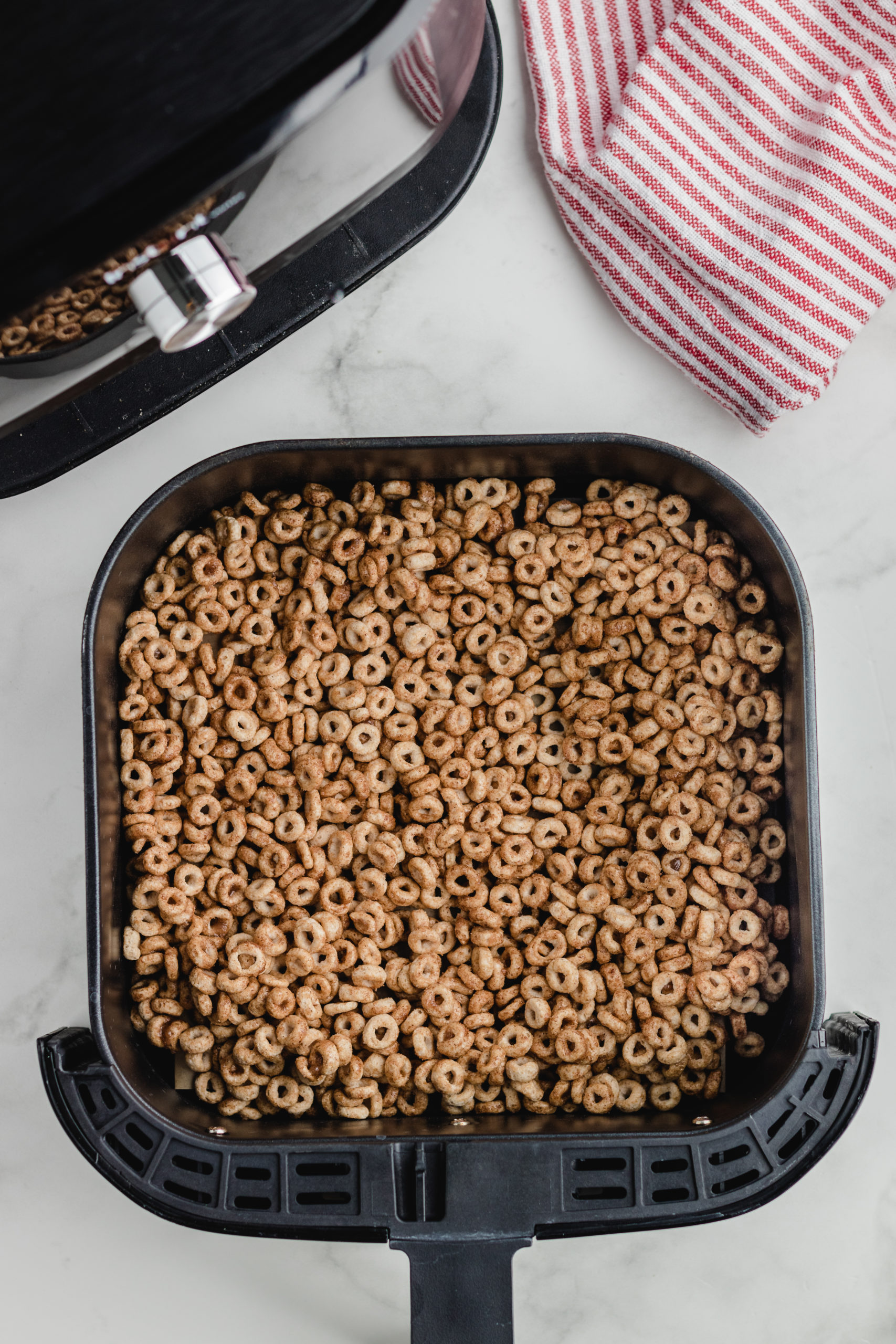 Air Fryer Hot Buttered Cheerios - Fork To Spoon
