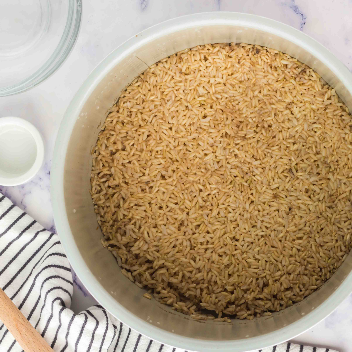 Easy Ninja Foodi Brown Rice Recipe - Fork To Spoon