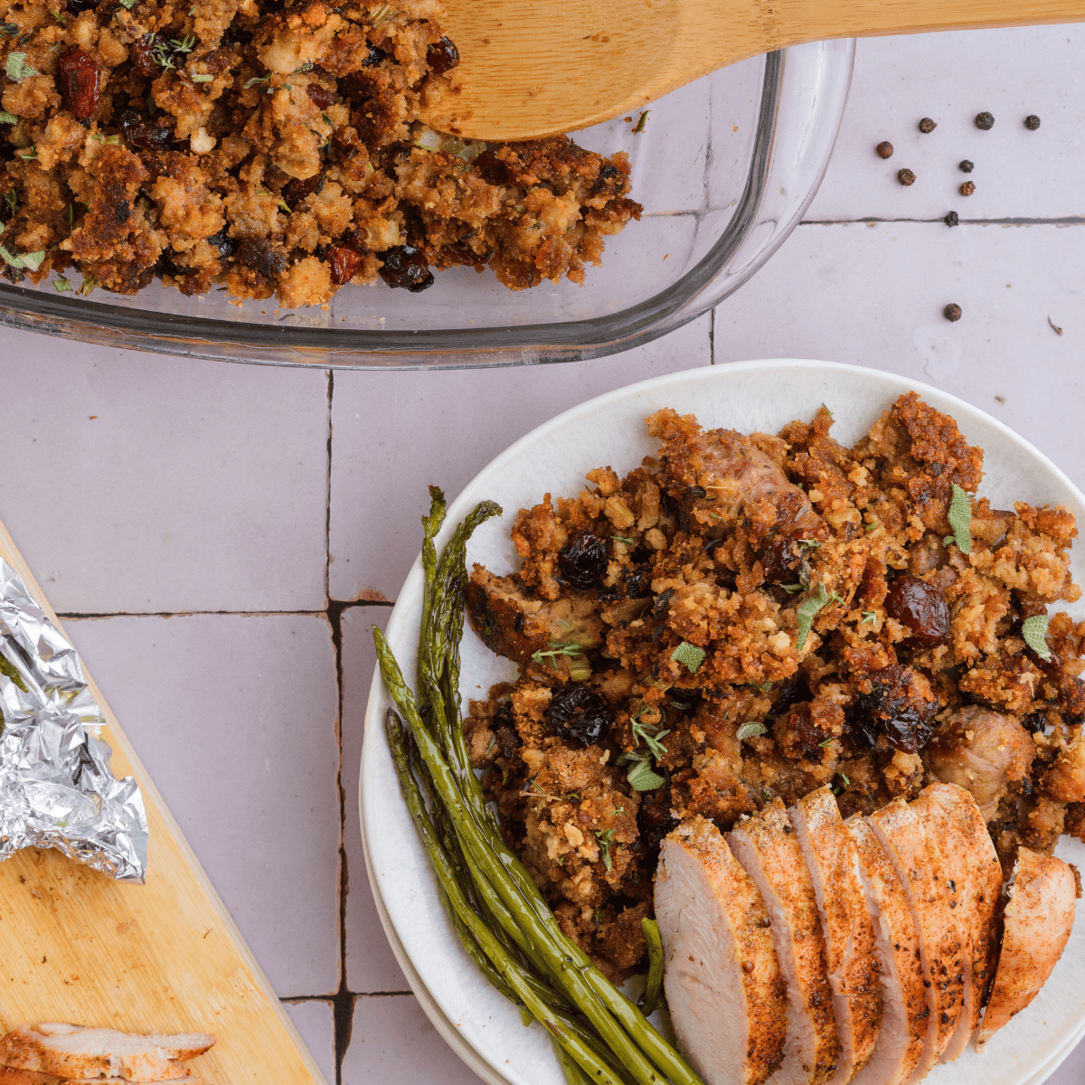 Ninja Speedi Turkey And Stuffing - Fork To Spoon