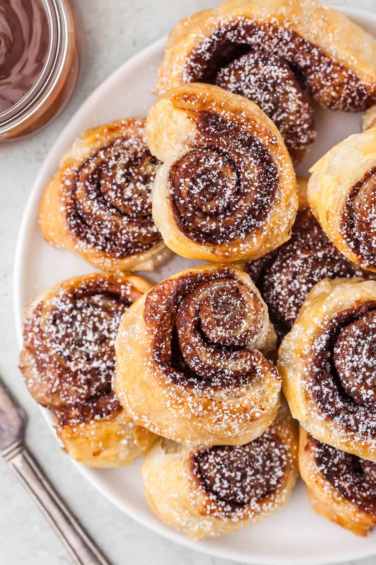 Air Fryer Nutella Scrolls - Fork To Spoon