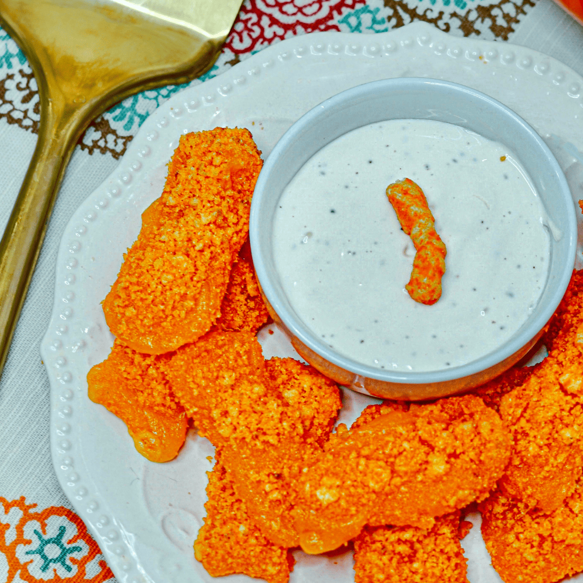 Air Fryer Cheetos Mozzarella Sticks - Fork To Spoon
