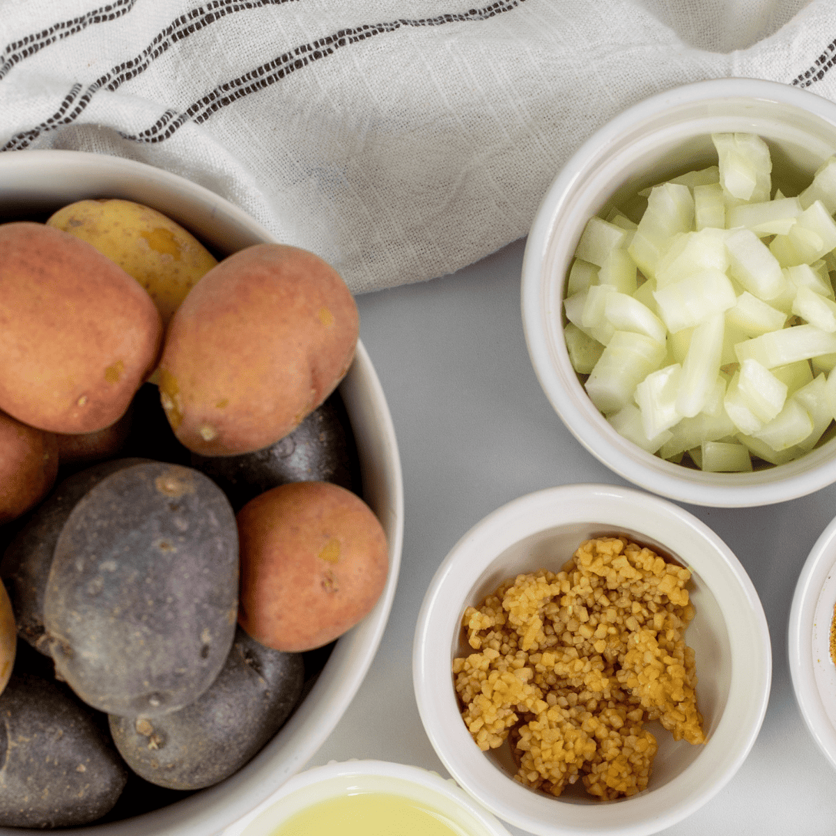 Air Fryer Campfire Roasted Potatoes - Fork To Spoon