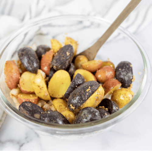 Air Fryer Campfire Roasted Potatoes - Fork To Spoon