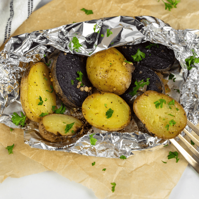 Air Fryer Campfire Roasted Potatoes - Fork To Spoon
