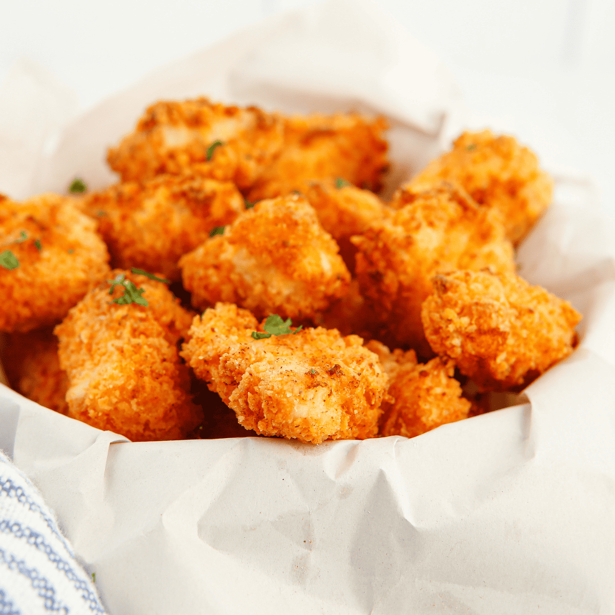 Crispy Air Fryer Popcorn Chicken Recipe - Fork To Spoon