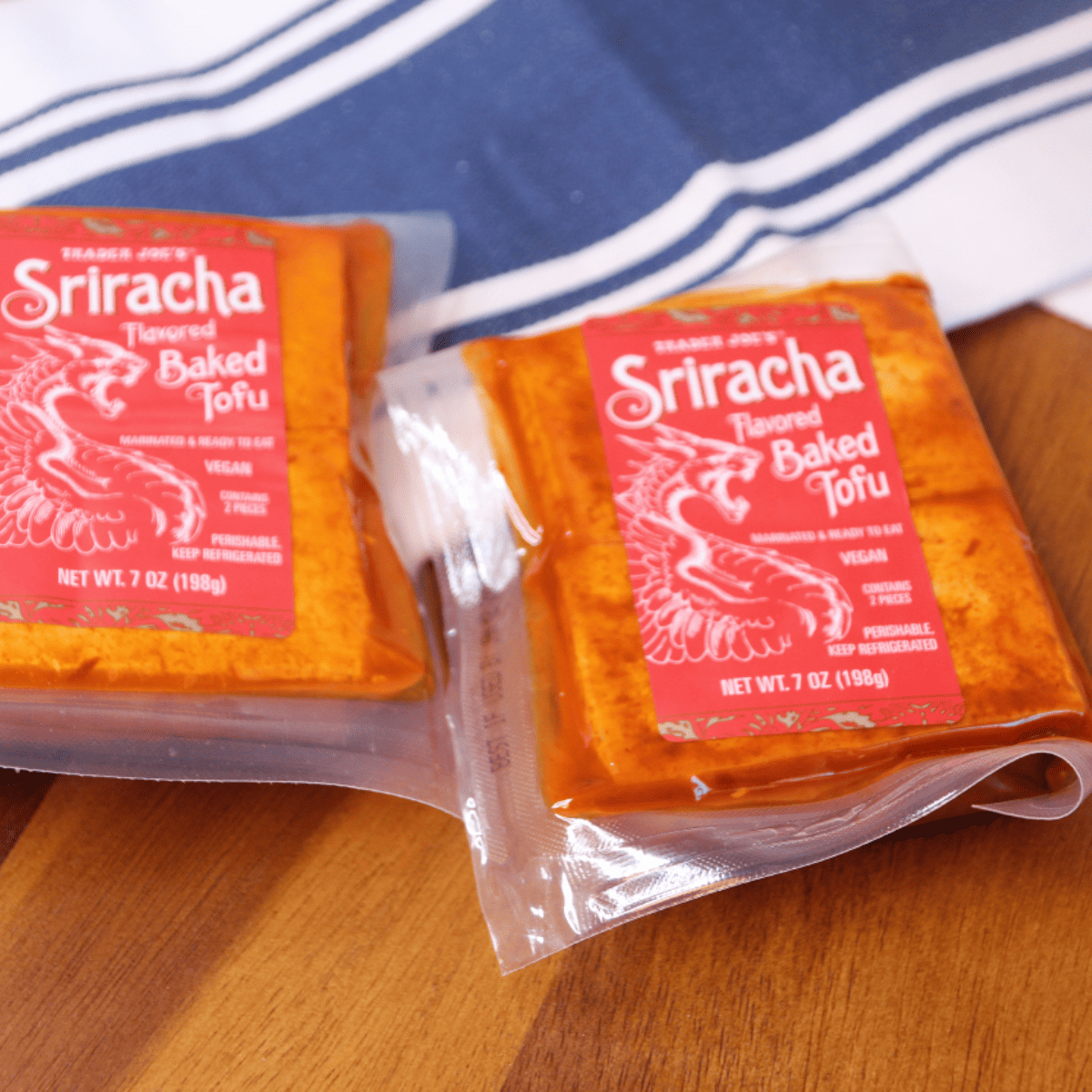 Air Fryer Trader Joe's Sriracha Tofu Bites - Fork To Spoon