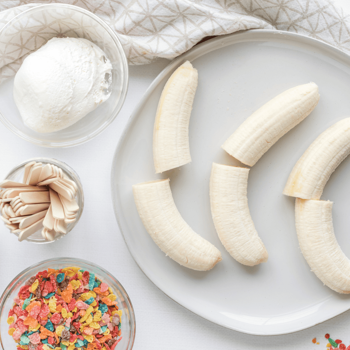 Easy Fruity Pebbles Banana Pops - Fork To Spoon