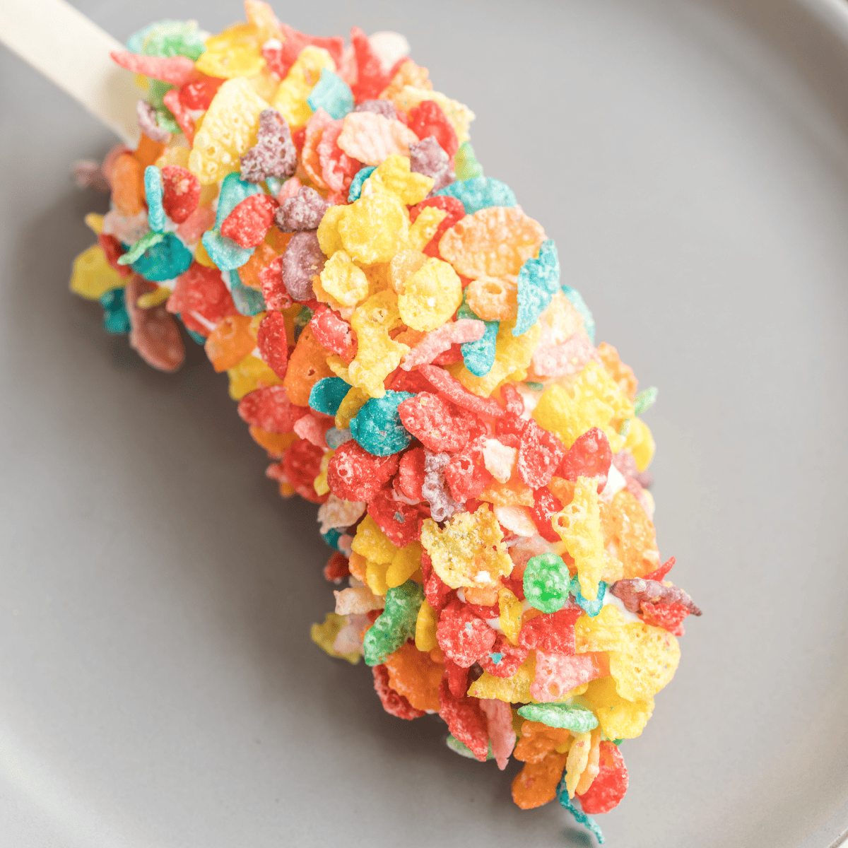 Easy Fruity Pebbles Banana Pops - Fork To Spoon