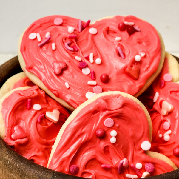 Valentine's Day Lofthouse Cookies - Fork To Spoon